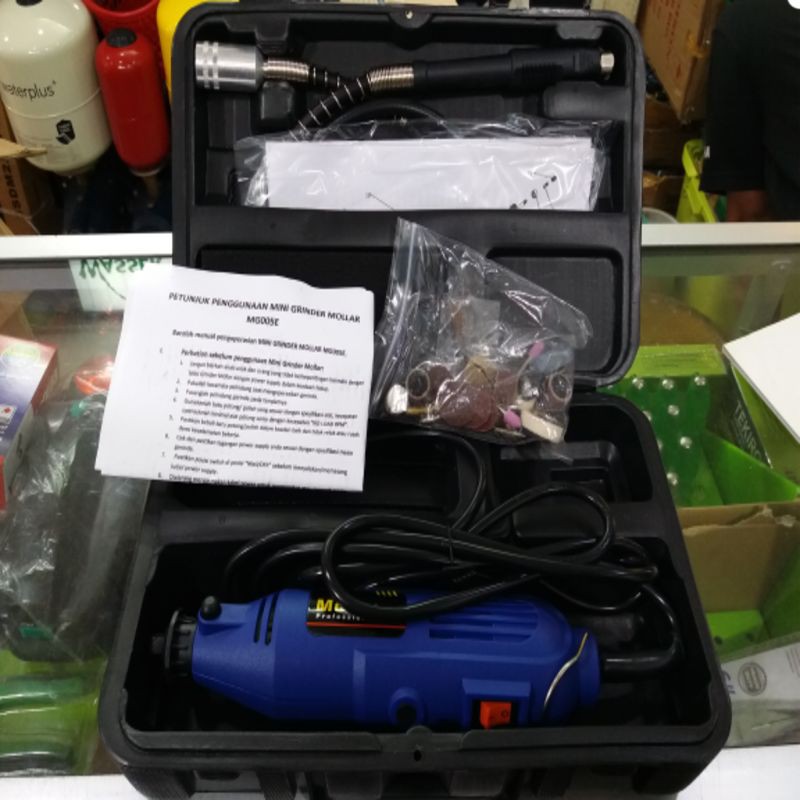 Jual MINI DIE GRINDER MOLLAR MINI GERINDA BOR MOLLAR MESIN BOR BOTOL ...