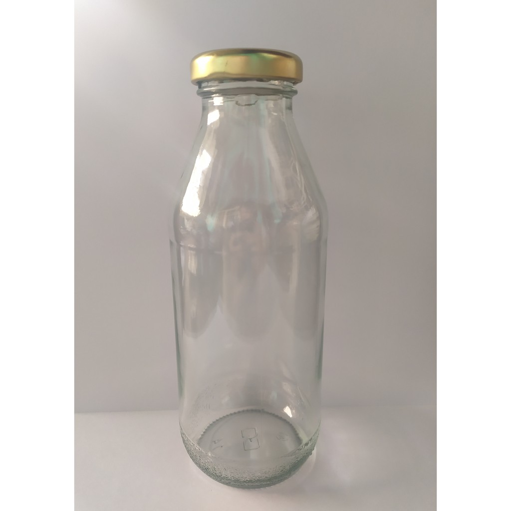 Jual Botol Kaca Bening Juice / Susu 350ml - BARU (12 Pcs) | Shopee ...