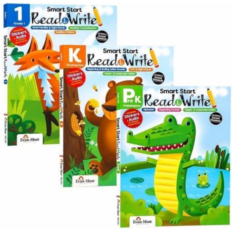Jual Preschool Acitivity Book Smart Start Read ans Write | Shopee Indonesia