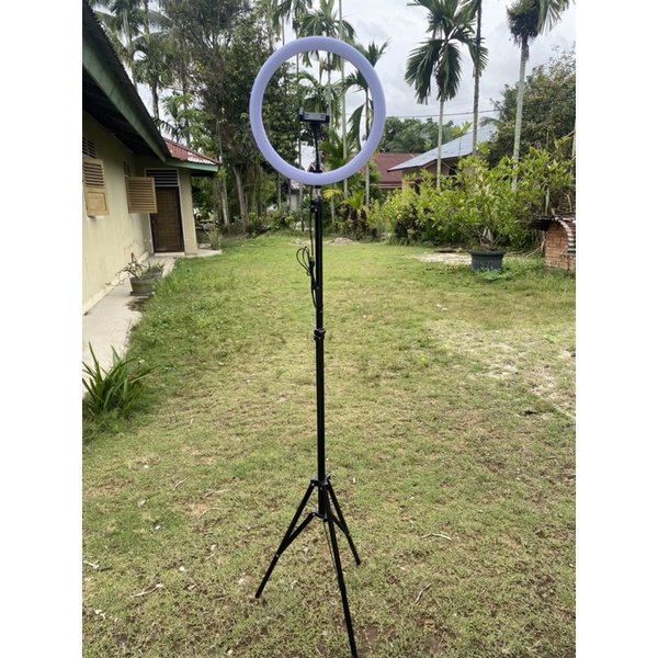 Jual Tripod Ringlight 33 CM/ Tripod Ring Light RINGLIGHT 33 cm dan TRIPOD 2,1 M | Shopee Indonesia