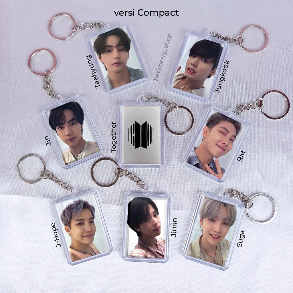 Jual Gantungan Kunci Akrilik BTS PROOF Unofficial 2 Sisi - Merchandise KPOP Ganci Kotak Murah ...