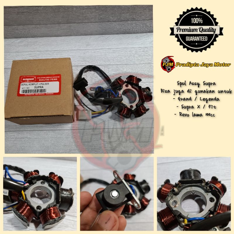 Jual Spul Spol Stator Assy Supra Grand Legenda | Shopee Indonesia