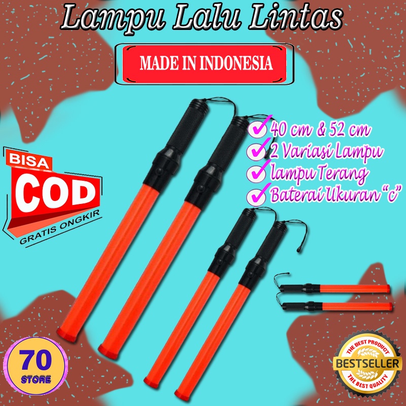 Jual PROMO TONGKAT LALIN PANJANG LIGHTSTICK PARKIR LAMPU SENTER LAMPU ...