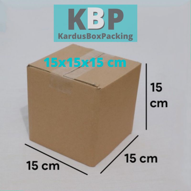 Jual Kardus 15x15x15 cm / Kardus Box Packing Polos | Shopee Indonesia