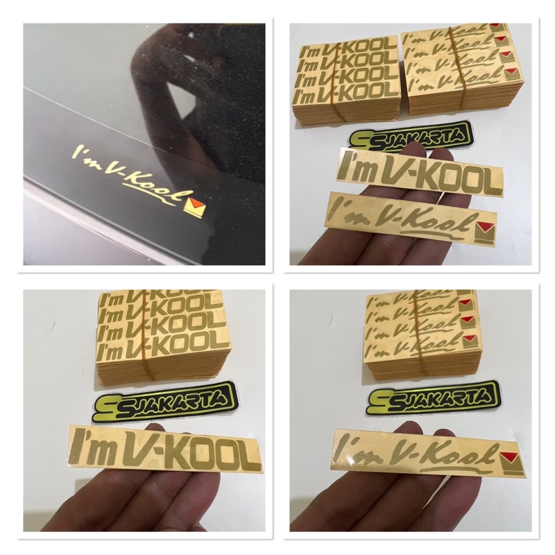 Jual STICKER STIKER IM VKOOL IM V-KOOL CUTTING | Shopee Indonesia