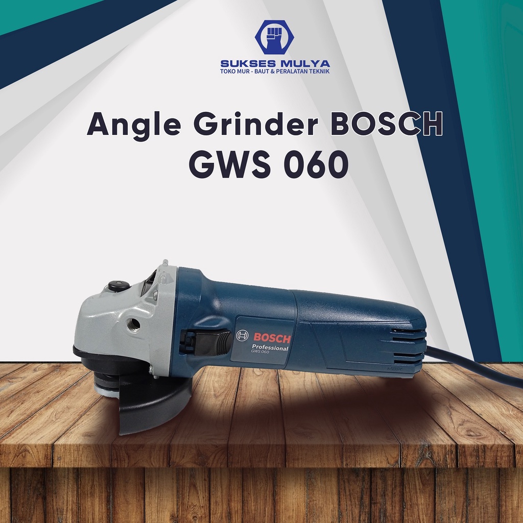 Jual BOSCH GWS 060 Gerinda / Grinda Tangan 4" ( Angle Grinder ...