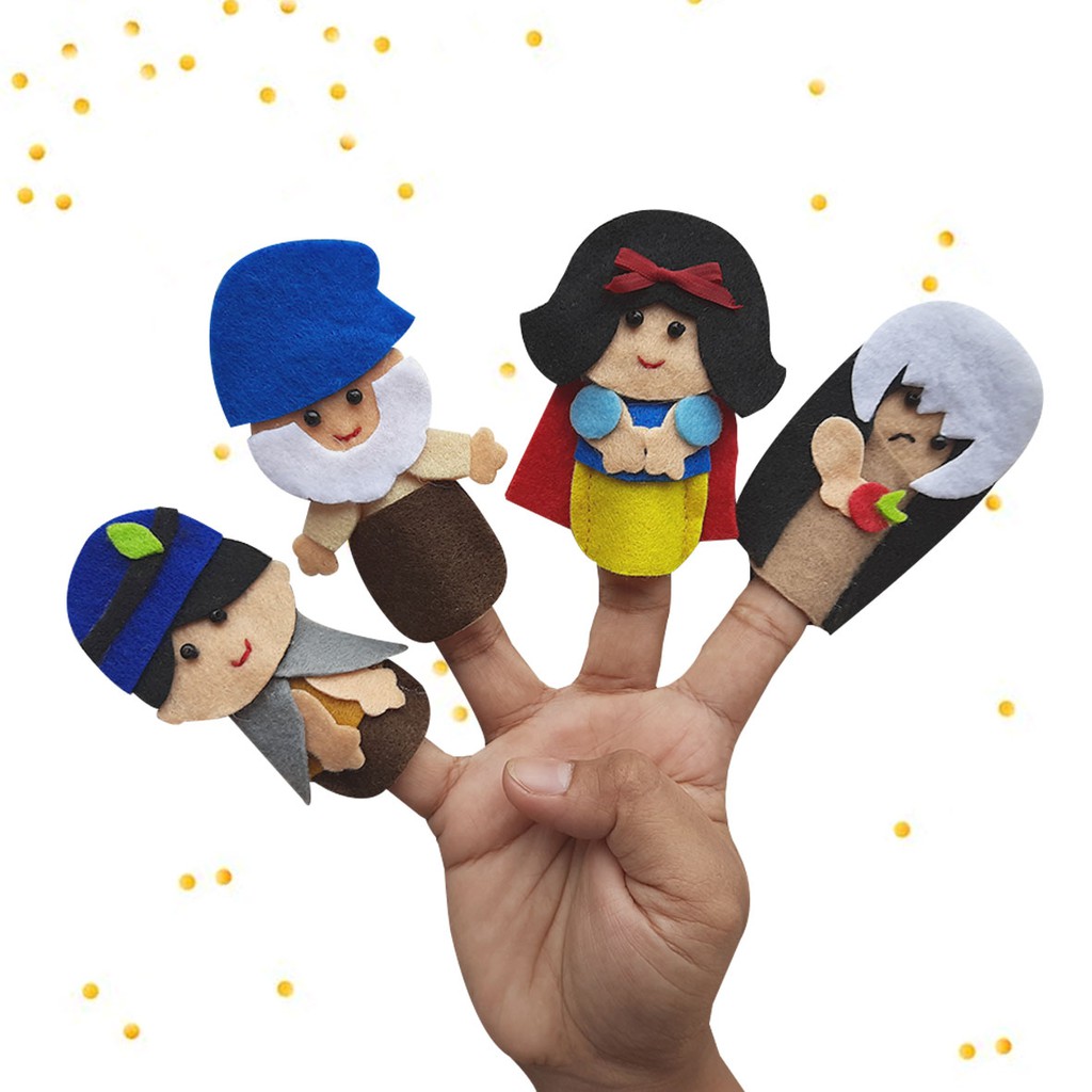 Jual Precious One Finger Puppet Snow White (Boneka Jari) | Shopee Indonesia