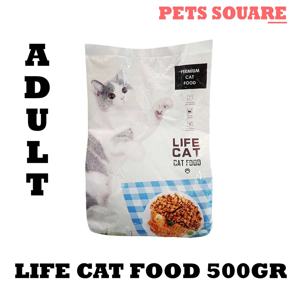 Jual Makanan Kucing / Cat Food Life Cat 1Kg (GRAB/GOSEND) | Shopee ...