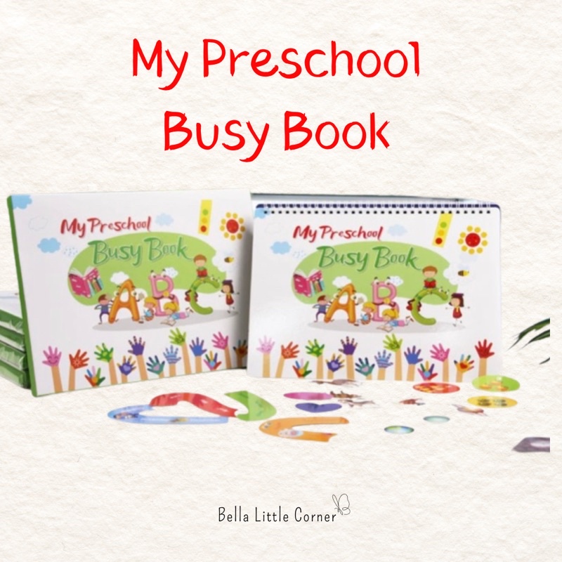 Jual BLC BUSY BOOK MY PRESCHOOL Jilid 2 Buku Edukasi Anak Activity Book ...