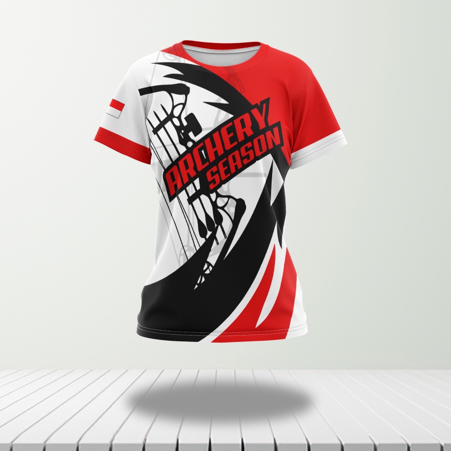 Jual Jersey Archery Indonesia Panahan Custom Full Printing Free Custom ...
