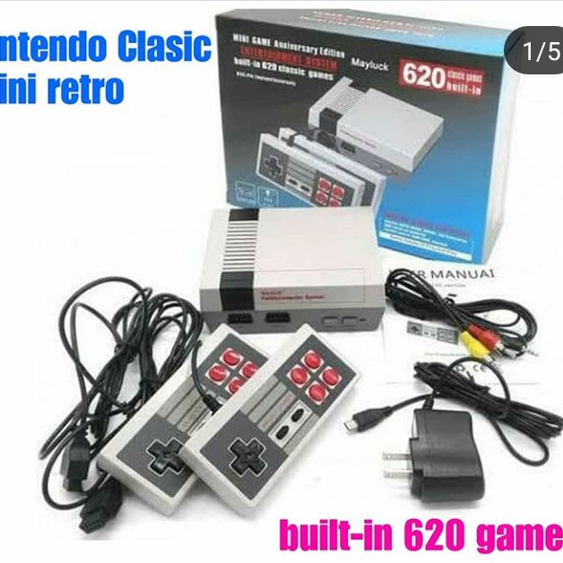 Jual Produk Eksklusif Nintendo NES Classic Mini Retro 620 Game Console ...