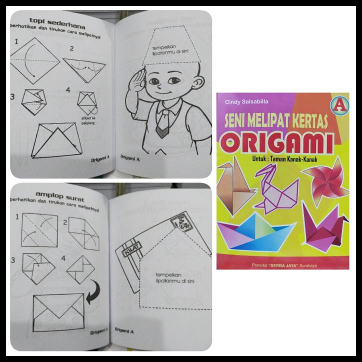 Jual JUAL Buku Seni Melipat Origami Untuk Anak TK/PAUD - Jilid C ...