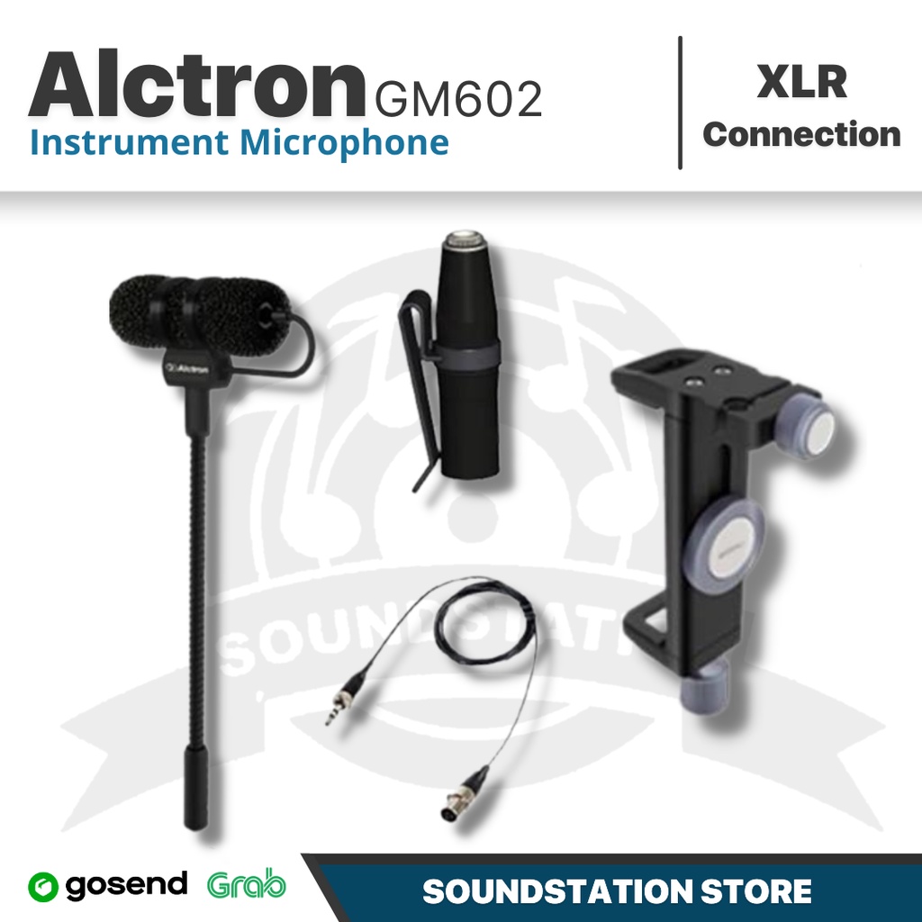 Jual Alctron GM602 Condenser Instrument Microphone - Mic Instrumen | Shopee Indonesia