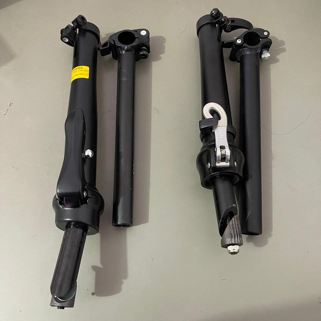 Jual Handlepost Teleskopik Sepeda Lipat Insert 25,4mm Handle Post ...
