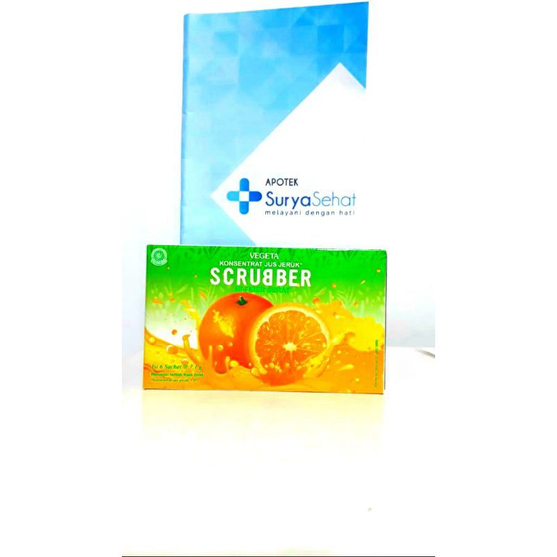 Jual Scrubber Vegeta Jeruk Sachet / Vegeta Herbal Sachet | Shopee Indonesia