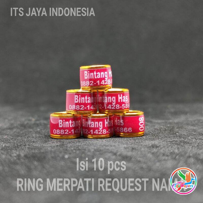 Jual RING MERPATI CUSTOM NAMA RING MERPATI REQUEST NAMA SENDIRI RING ...