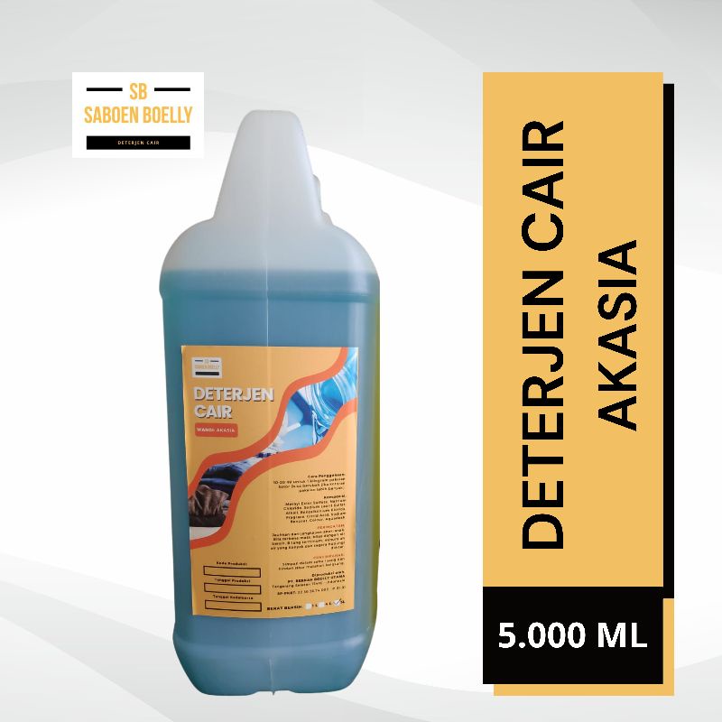 Jual SABOEN BOELLY Sabun Cuci Pakaian Cair 5000 ml | Shopee Indonesia
