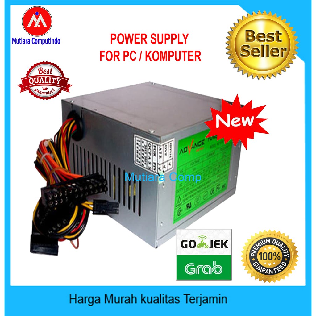 Jual POWER SUPPLY KOMPUTER PSU PC 500 RANDOM STANDAR NEW | Shopee Indonesia