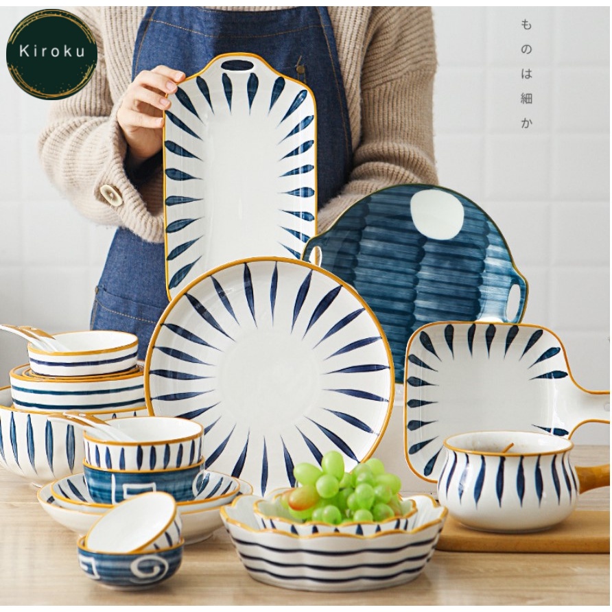 Jual Piring Saus / Piring Saji / Piring Keramik / Piring Unik Japanese ...