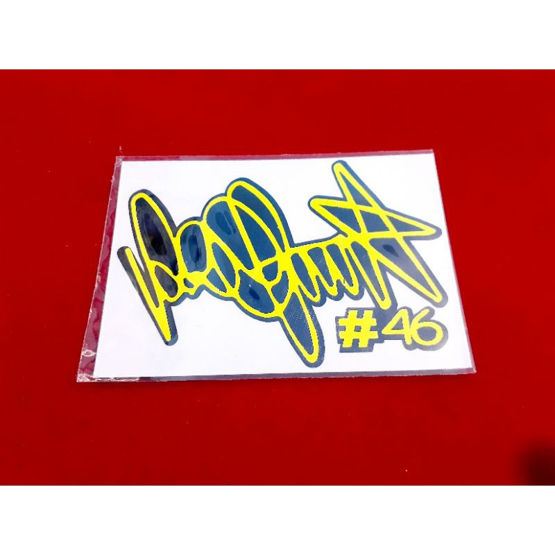 Jual sticker tanda tangan rossi | Shopee Indonesia