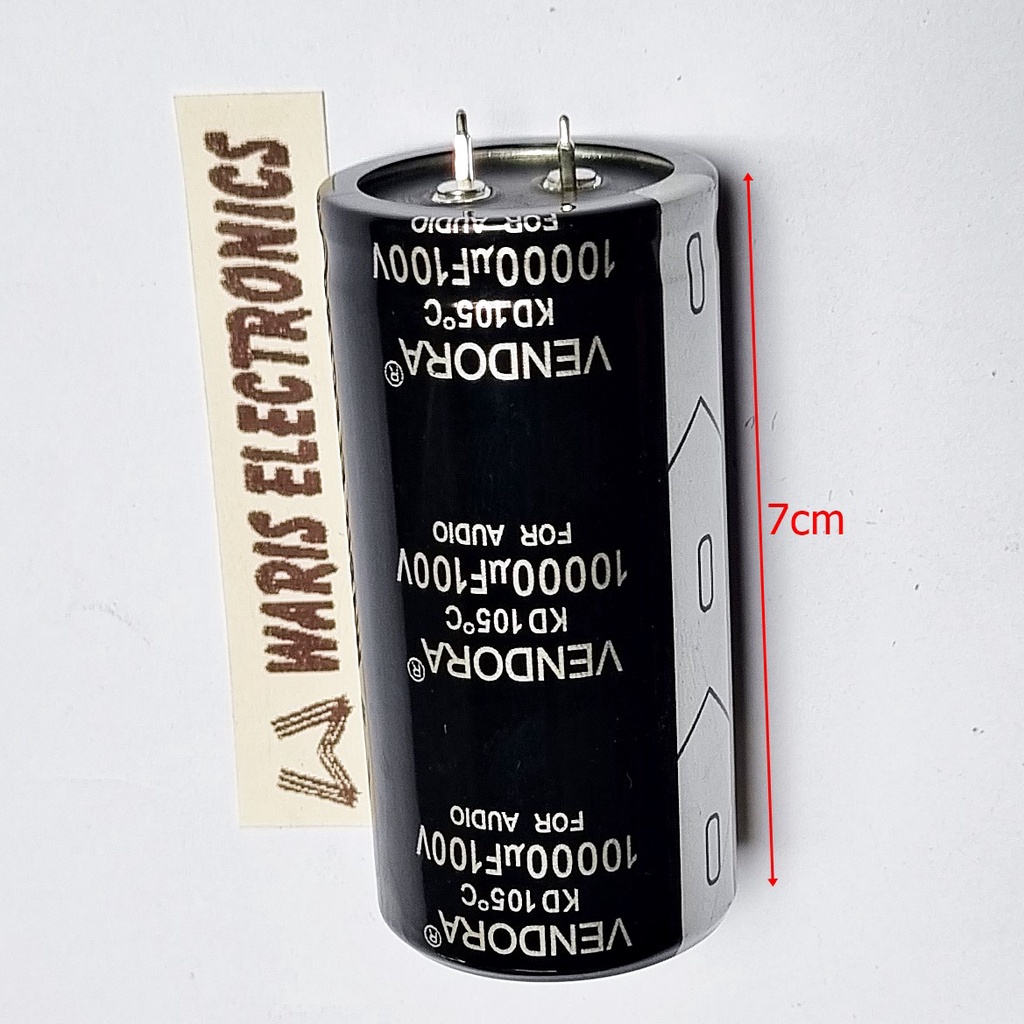 Jual Elco Capacitor 10000uF 100V Vendora Isi Full | Shopee Indonesia