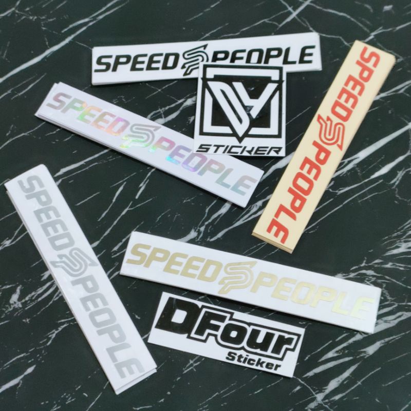 Jual STICKER SP SPEED PEOPLE PANJANG CUTTING | Shopee Indonesia