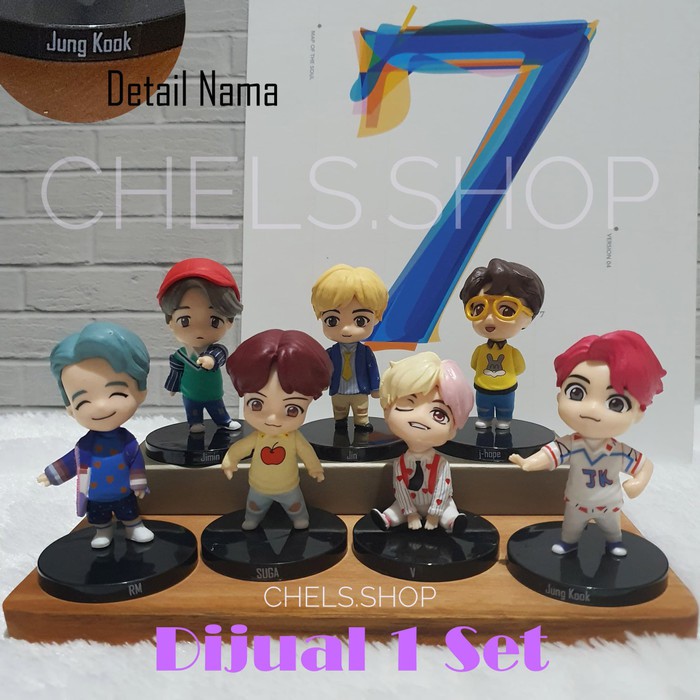 Jual Miliki [UNOFF] BTS STAND FIGURE MATTEL TINY TAN DOLL TINYTAN terbaik | Shopee Indonesia