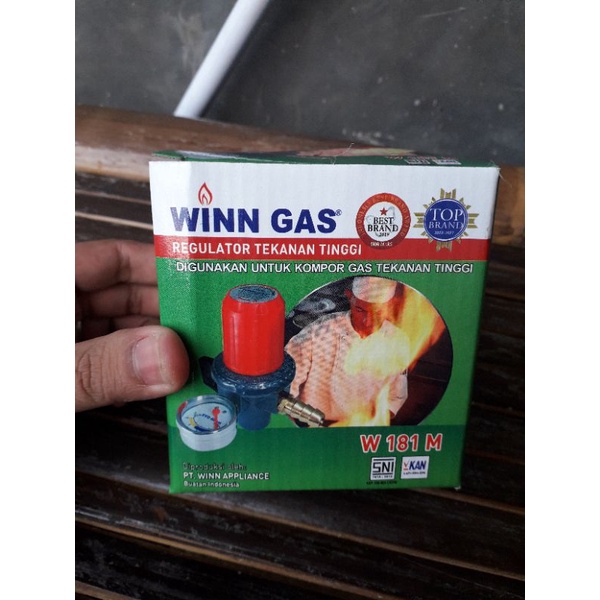 Jual regulator gas high pressure win gas winn gas meter | Shopee Indonesia