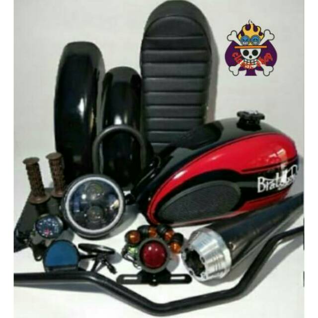 Jual PAKET BODY JAPSTYLE MEGAPRO MP CB GL VIXION THUNDER ninja Byson ...