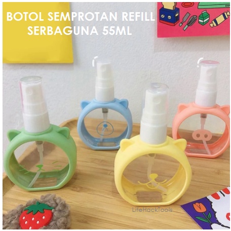 Jual Botol Semprot Refill Isi Ulang Alat Semprotan Refill Portable 55ml ...
