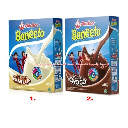 Jual Boneeto Anchor 700gr Susu Boneto Vanila Bubuk Creamy Vanilla Yummy ...