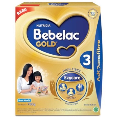 Jual Bebelac Gold 3 Vanila 700 Gr Box 700Gr Vanilla | Shopee Indonesia