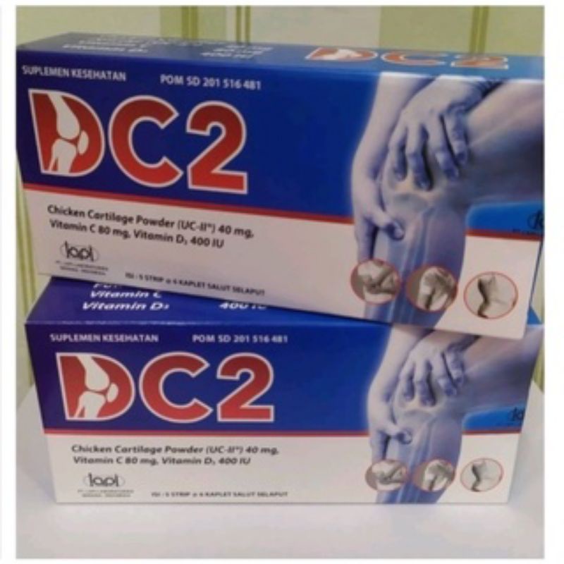 Jual DC2 DC 2 vitamin tulang box ISI 30 kapsul | Shopee Indonesia