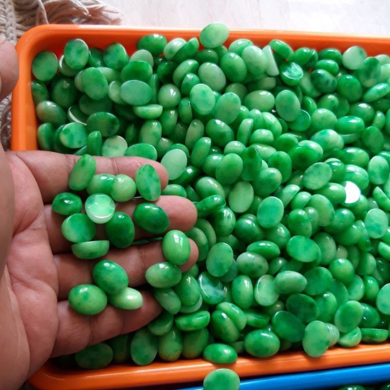 Jual Batu akik giok hijau loreng | Shopee Indonesia