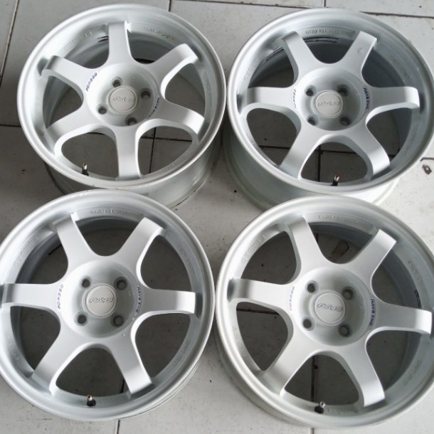 Jual Velg Mobil Racing Bekas Ring 16 Baut 4 RAYS R16X7 4X100 ET35 | Shopee Indonesia