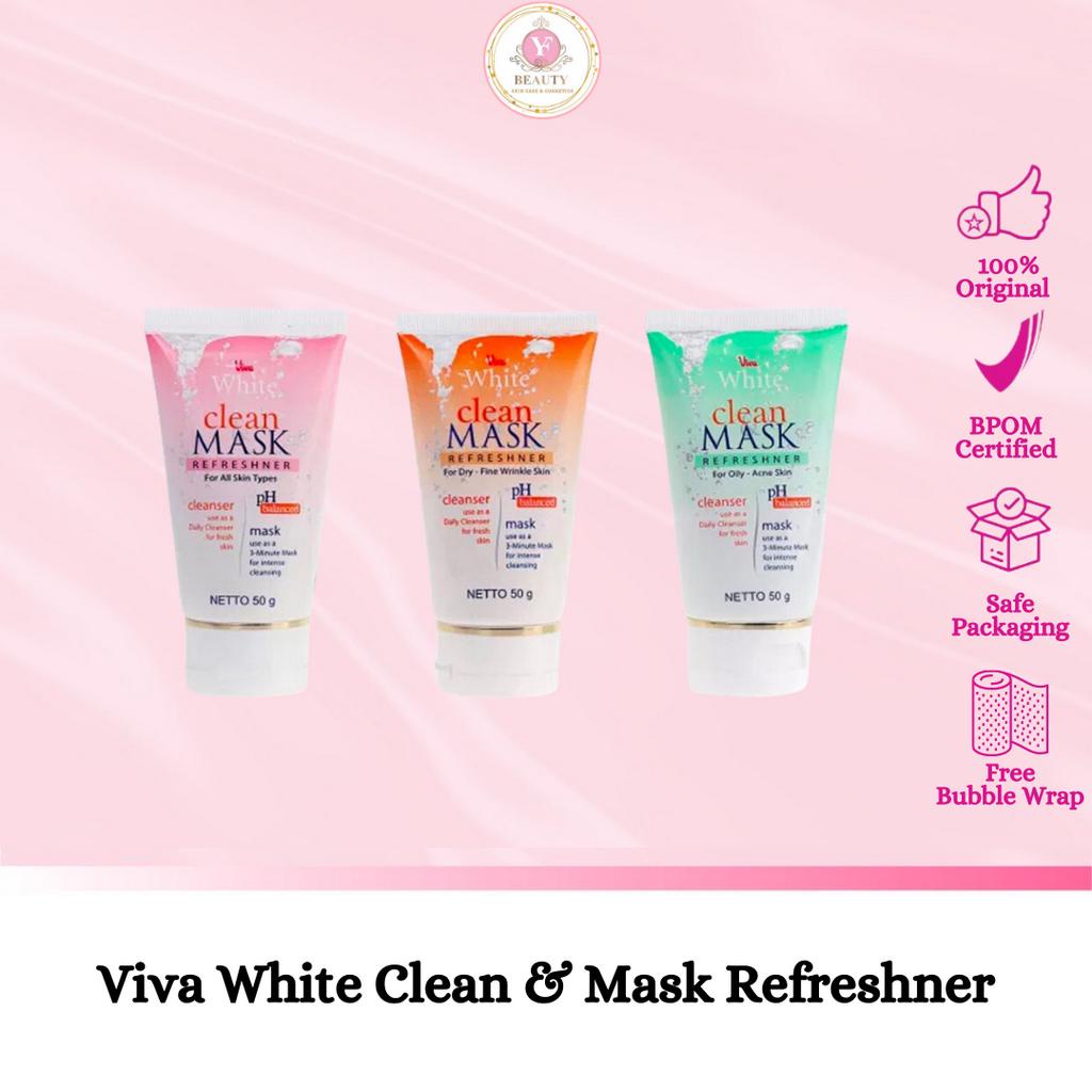 Jual YF BEAUTY Viva White Clean & Mask Refrshner | Shopee Indonesia