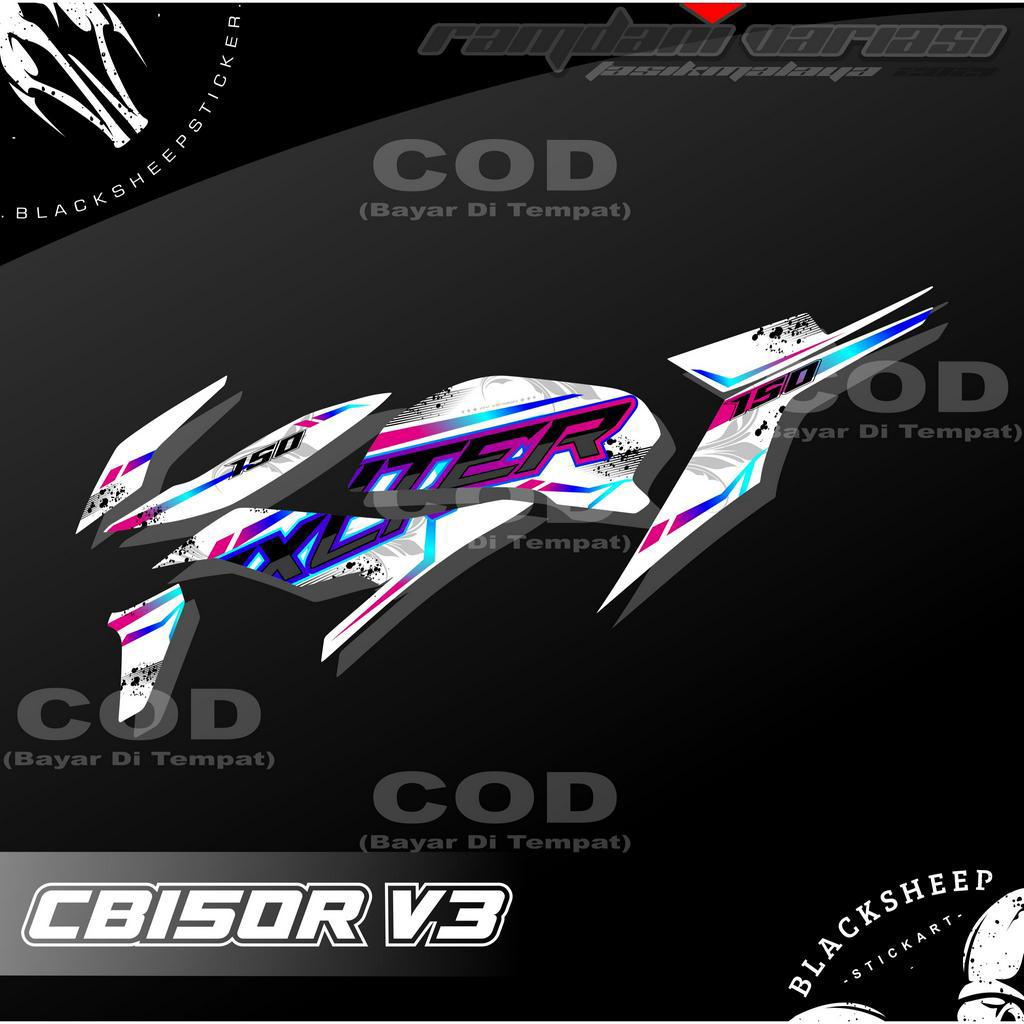 Jual STRIPING CB150R V3 - STIKER CB150R NEW V3 TERBARU RAINBOW | Shopee ...
