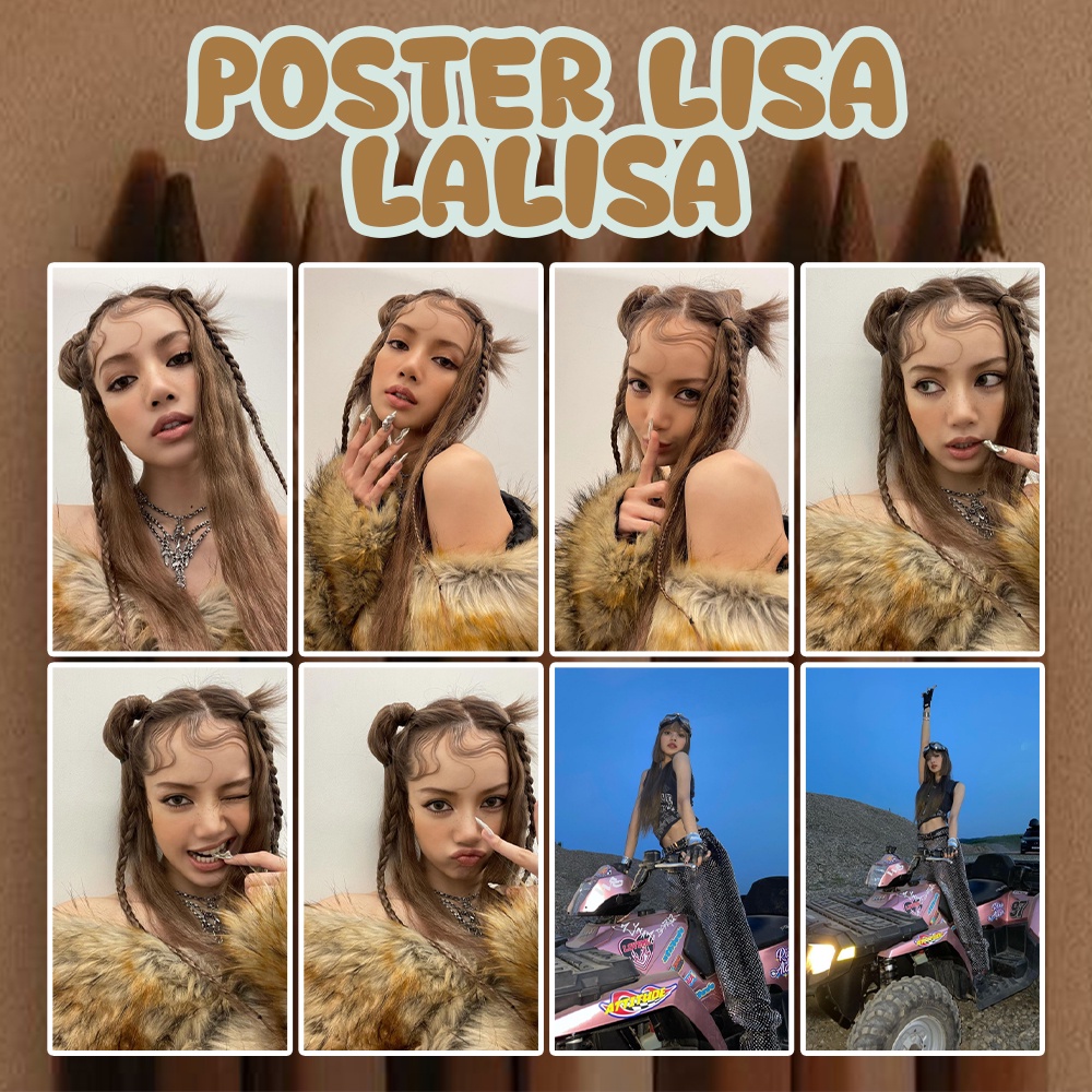 Jual Poster BLACKPINK LISA LALISA | Poster Kpop A4 A5 A6 Murah Murah ...