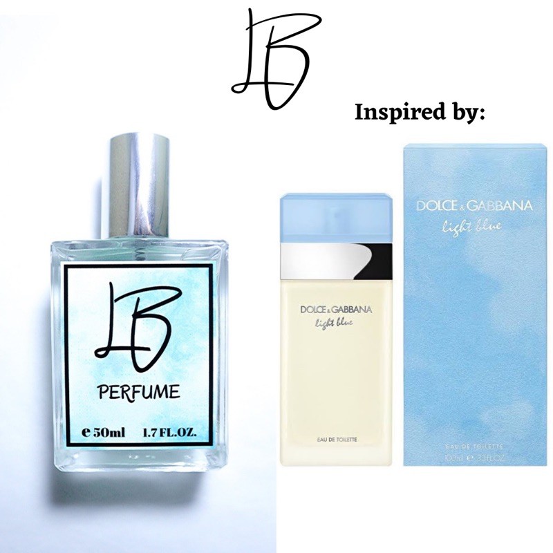 Jual Inspired Parfum dolce & gabbana Light Blue by LB Perfume | Shopee ...