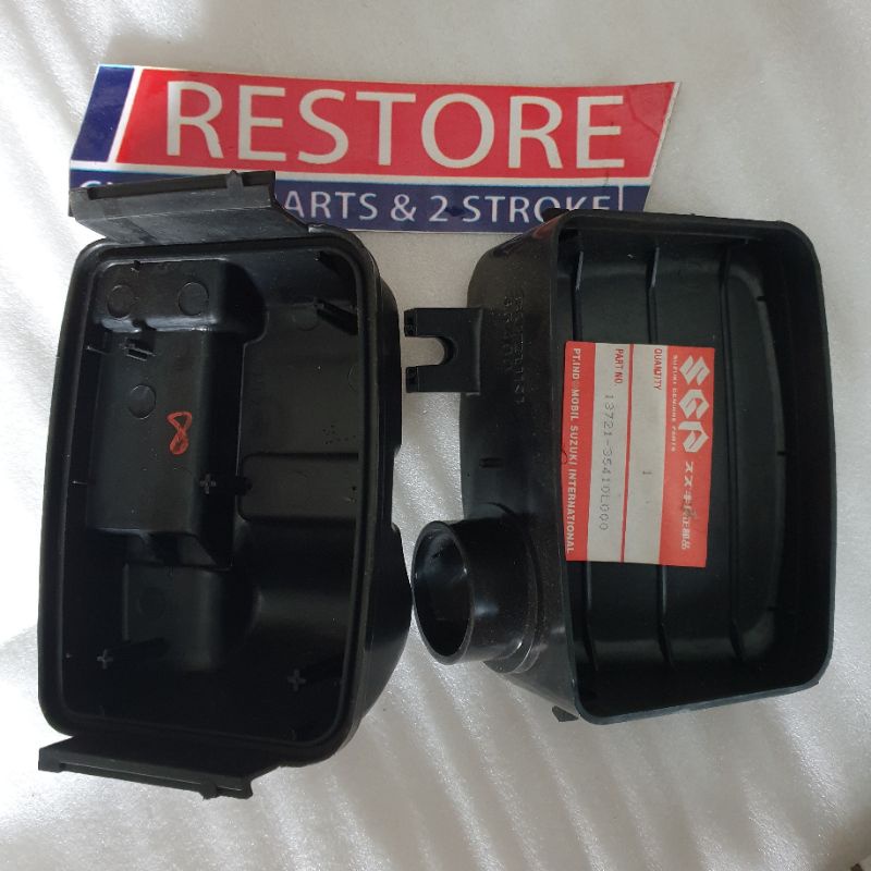 Jual BOX FILTER SET DEPAN BELAKANG SUZUKI RC RC80 RC100 BRAVO SPIRIT ...