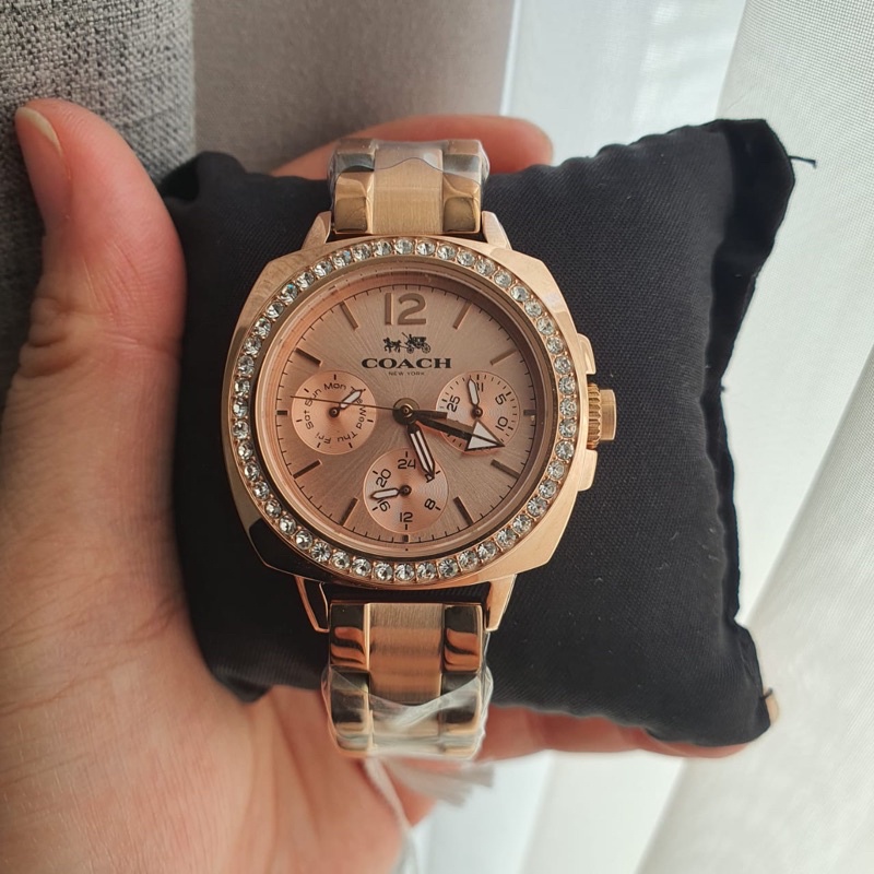 Jual JAM TANGAN COACH WANITA STEINLESS STEEL BLINK BOYFRIEND ORIGINAL ...