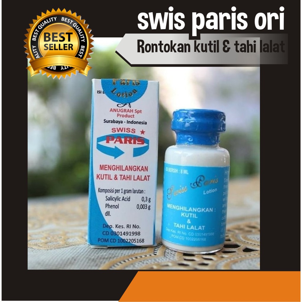 Jual Penghilang Tahi Lalat dan Kutil Swiss Paris Lotion Salep ...