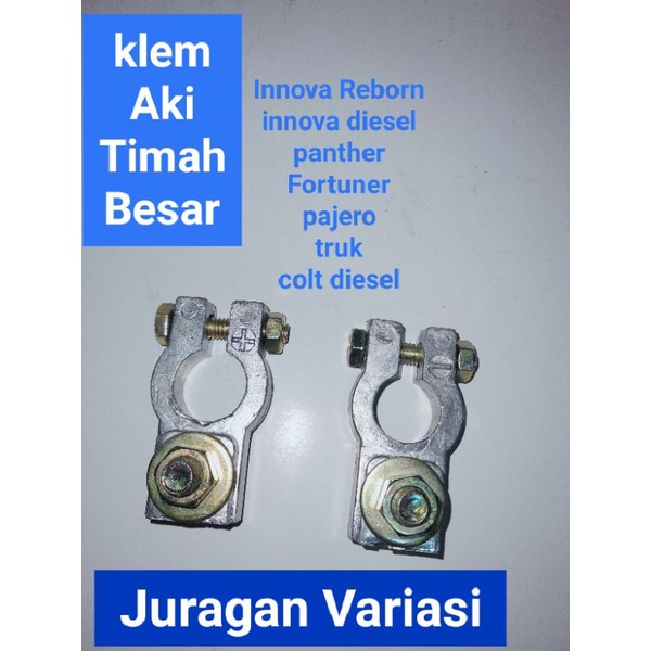 Jual NEPEL AKI / KLEM AKI TIMAH BESAR / CATOK AKI / KEPALA AKI | Shopee ...