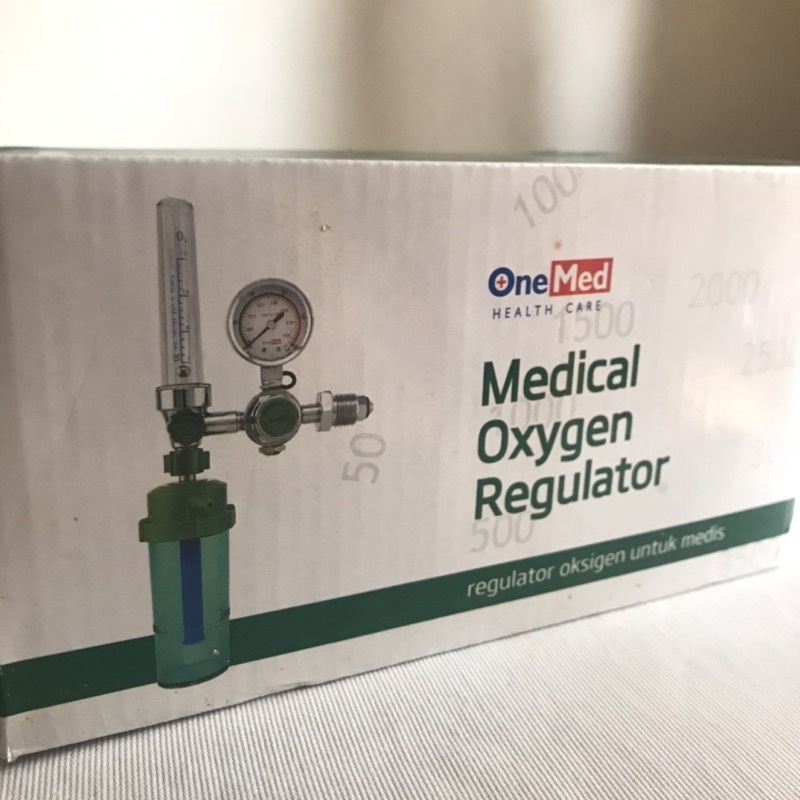 Jual [BARU] Onemed Medical Oxygen Regulator Tanpa Tabung Humidifier ...