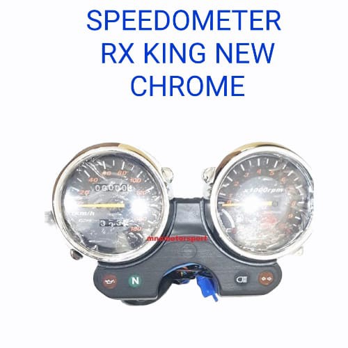 Jual SPEEDOMETER SPEEDO METER CHROME RX KING NEW | Shopee Indonesia