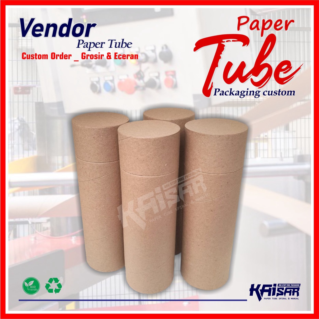 Jual Paper Tube Packaging - Tabung Packing Tutup Datar | Shopee Indonesia