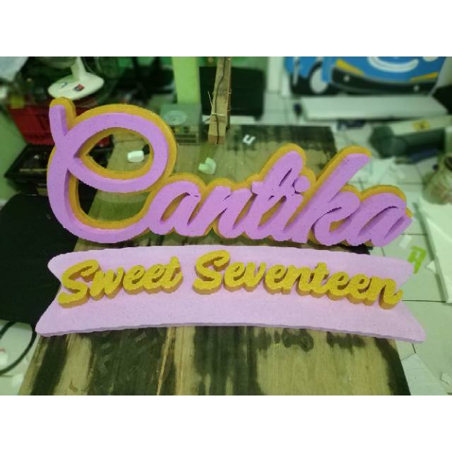 Jual viral....Nama styrofoam, nama styrofoam huruf styrofoam /hanya ...