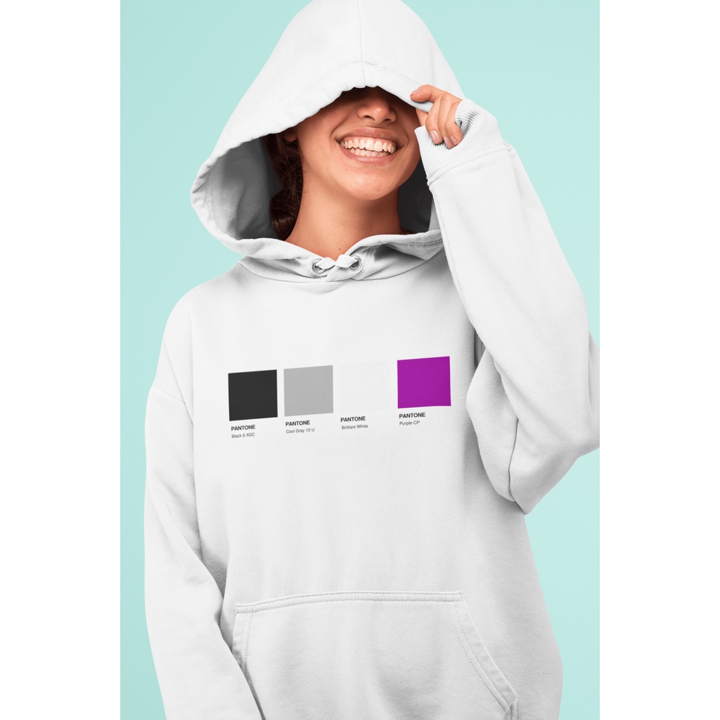 Jual Ace Pantone Colors Hoodie or Sweater - Pantone Asexual Colors ...