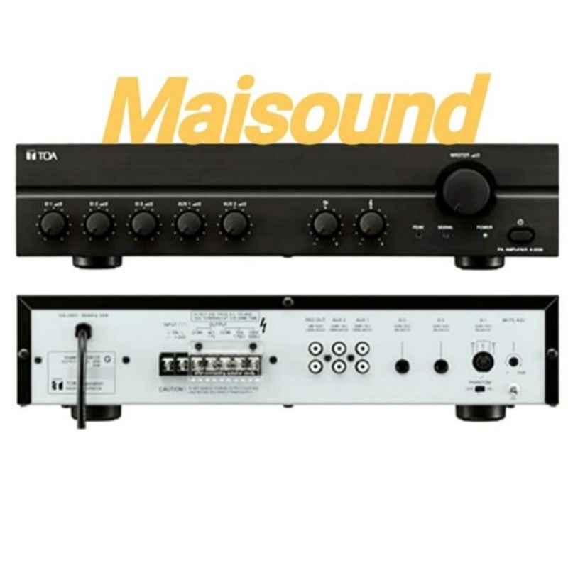 Jual AMPLI TOA ZA 2240 AMPLIFIER TOA ZA2240 240WATT 240 WATT ORIGINAL ...