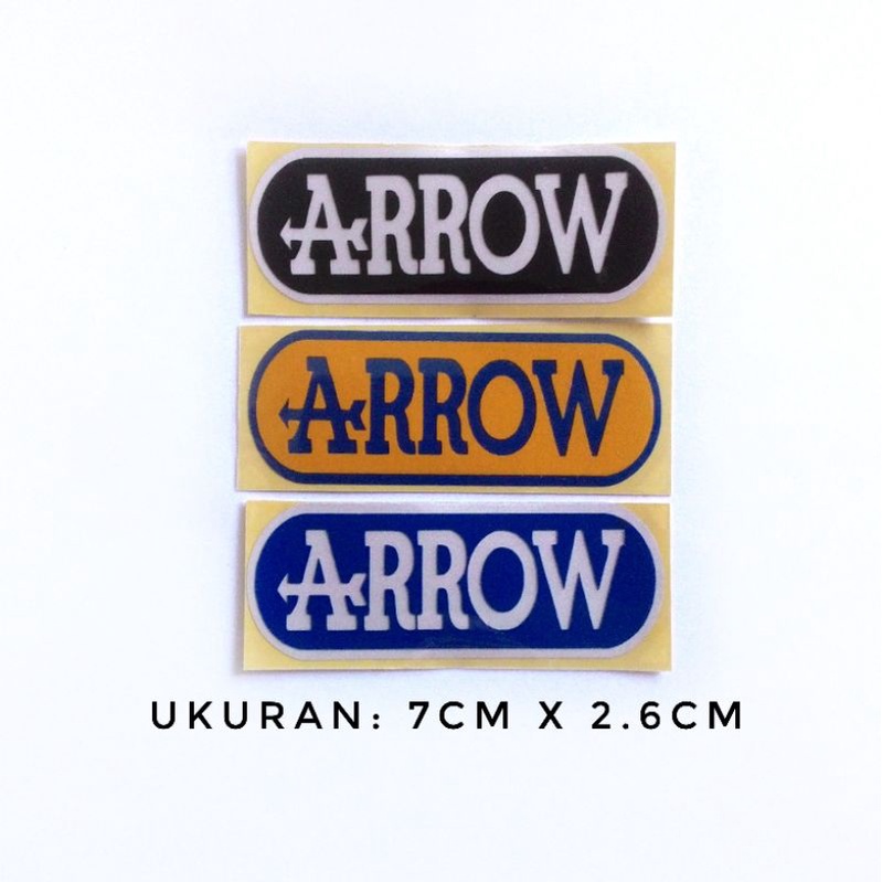 Jual Stiker Cutting Arrow Ukuran Kecil Cutting Sticker Untuk Sticker ...